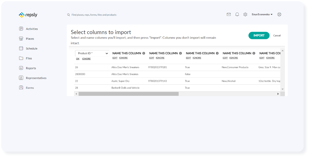 How to remove a product from your product list – Repsly Knowledge Base
