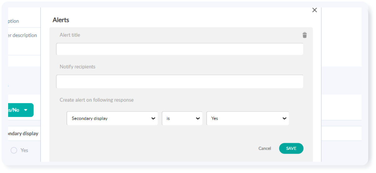 How To Add Alerts To Forms Repsly Knowledge Base 