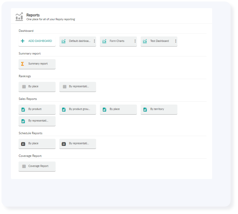 How to export Charts – Repsly Knowledge Base