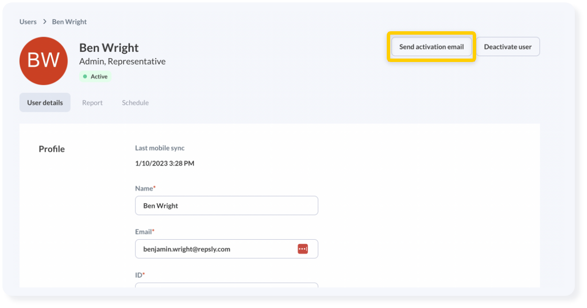 Best Practices for managing and adding new Users – Repsly Knowledge Base