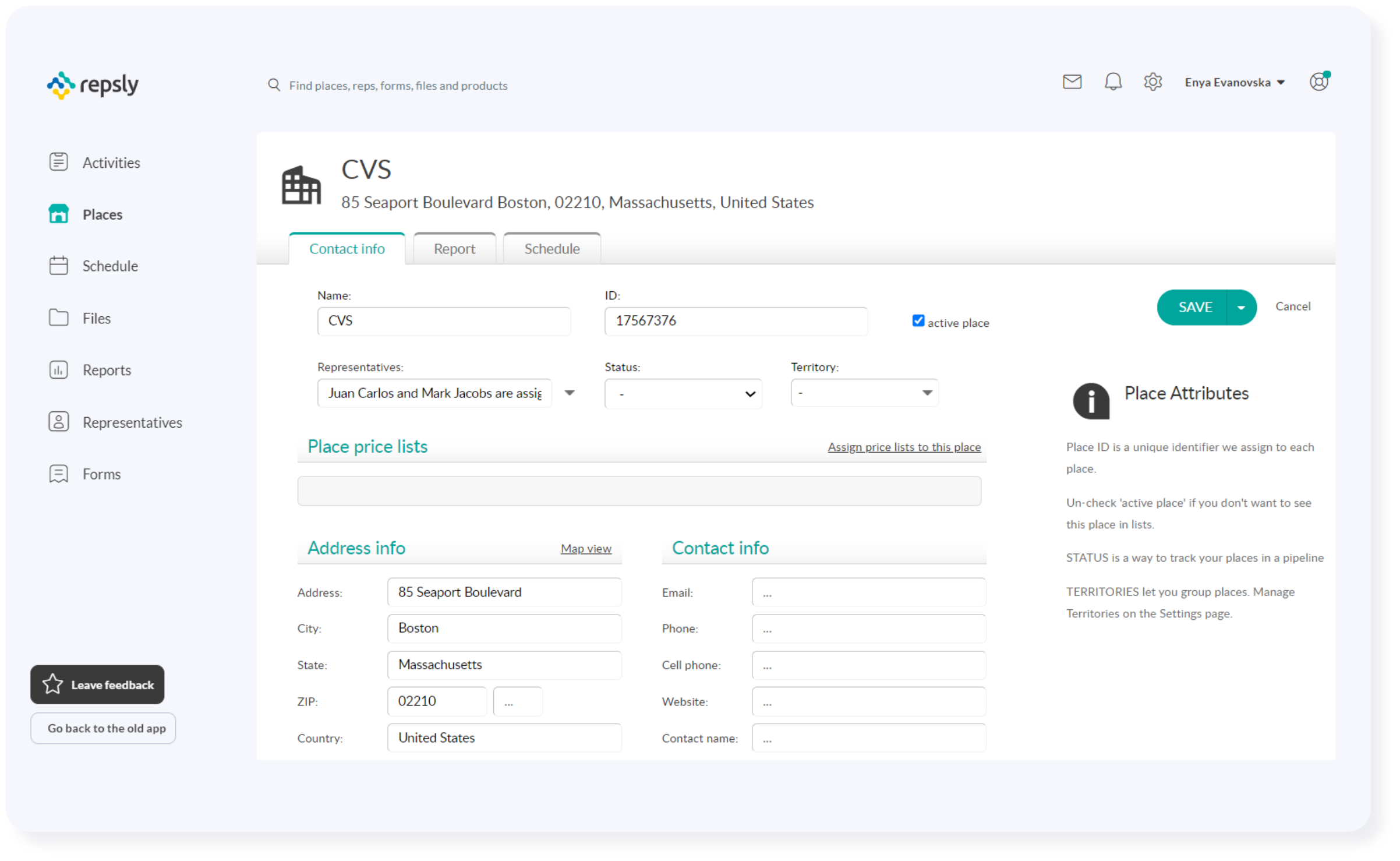 Getting Started Account Set Up Basics Repsly Knowledge Base
