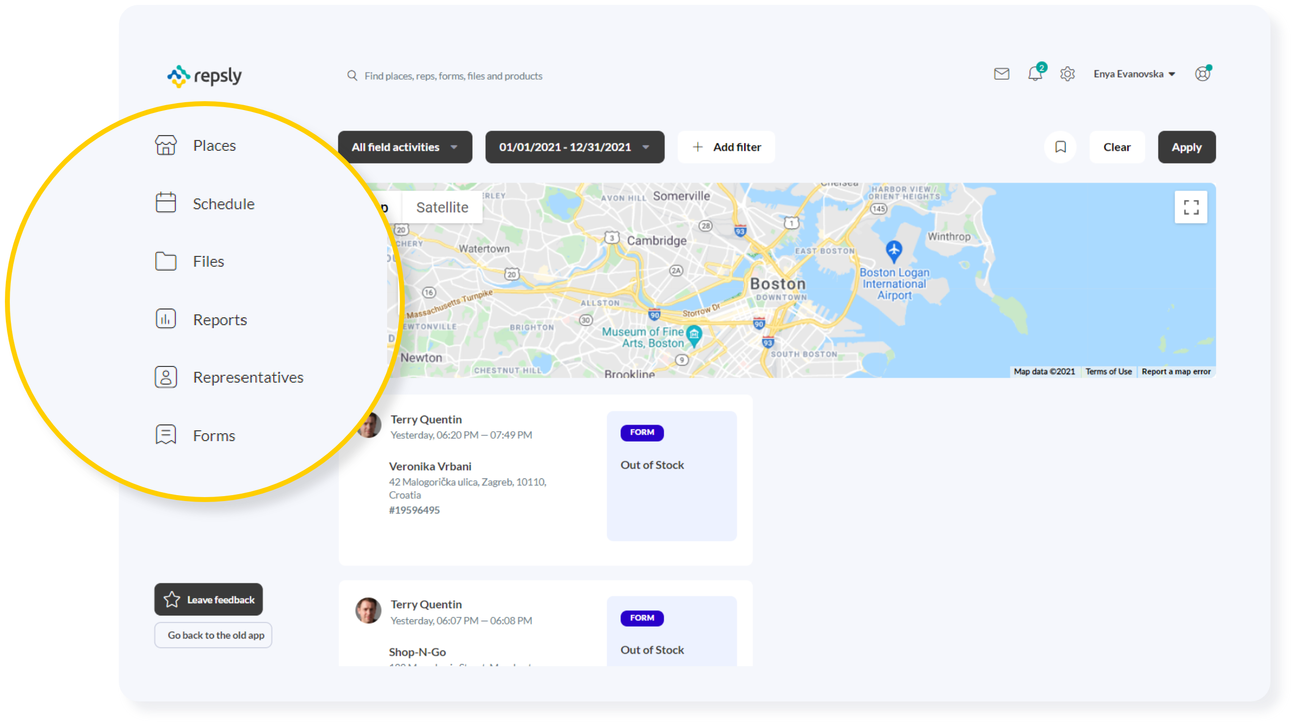 Getting Started Account Set Up Basics Repsly Knowledge Base