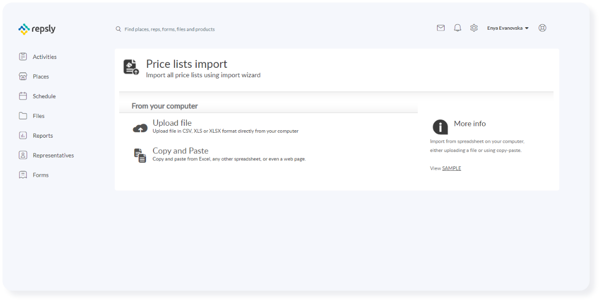 How to set up Multiple Price Lists per Product – Repsly Knowledge Base