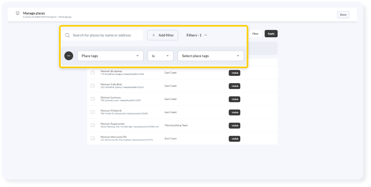 How To Link Files To Places Repsly Knowledge Base