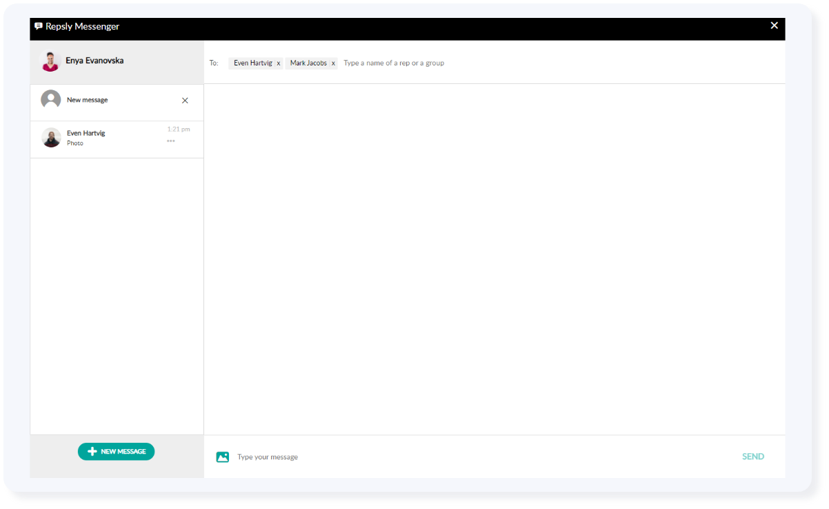 How to send group messages as an admin user from the backoffice ...