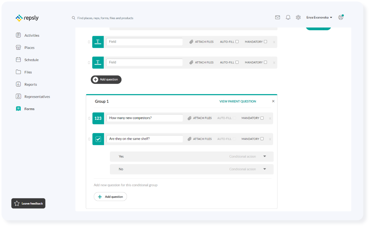 How To Create A New Form Repsly Knowledge Base