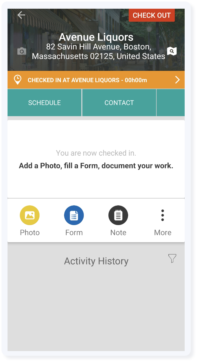 How to review the details of an upcoming visit in the Repsly mobile app ...
